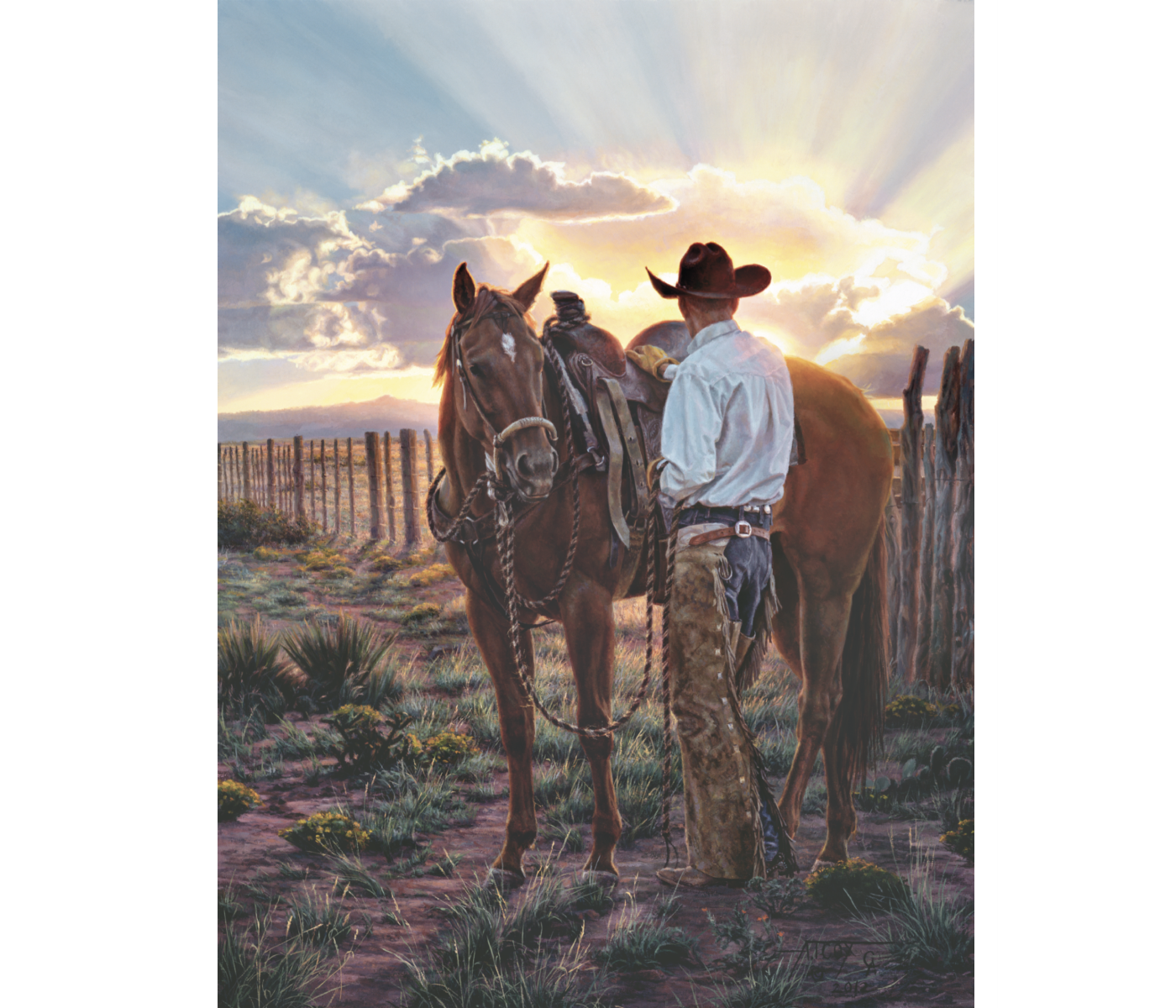 Cowboy Paintings – Tim Cox