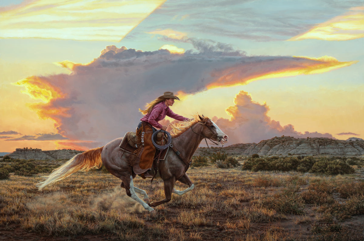 Tim Cox Fine Art | Western Paintings | Cowboy Horse Paintings