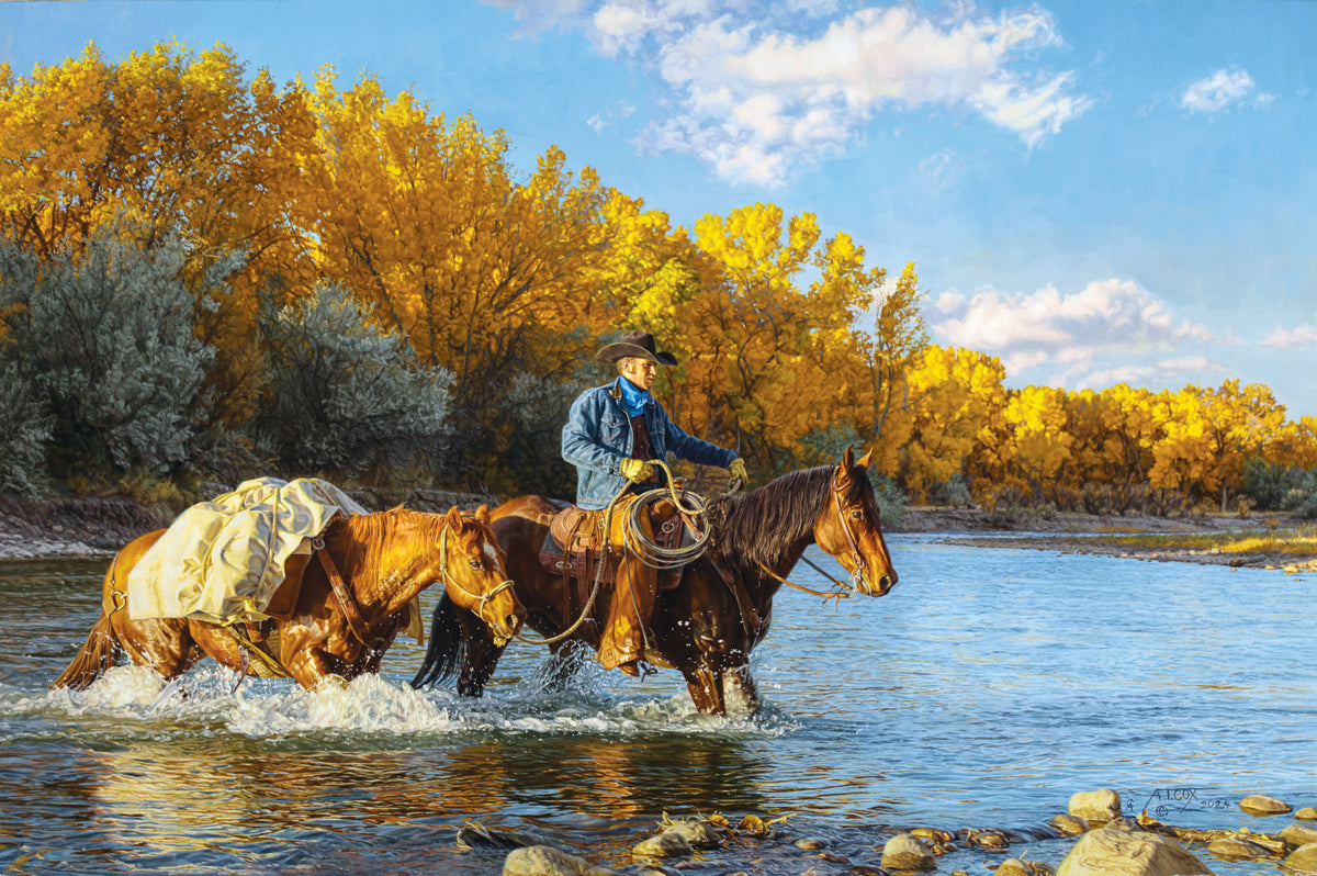 Tim Cox Fine Art | Western Paintings | Cowboy Horse Paintings