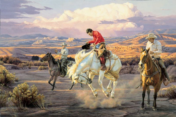 Tim Cox Fine Art | Western Paintings | Cowboy Horse Paintings